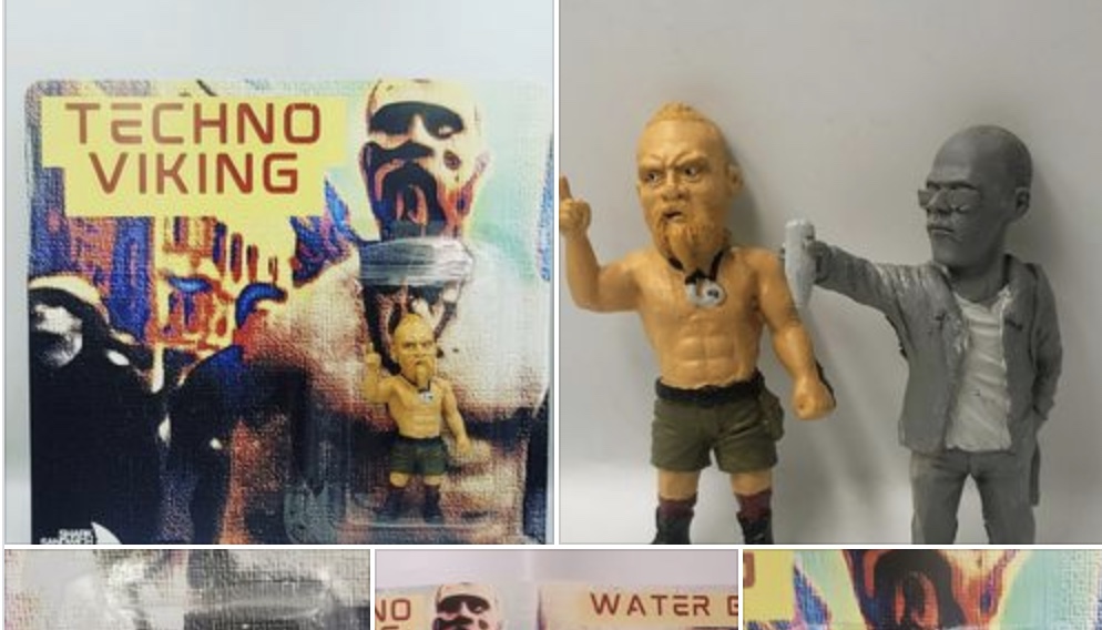 Techno Viking Actionfigur – Das Kraftfuttermischwerk
