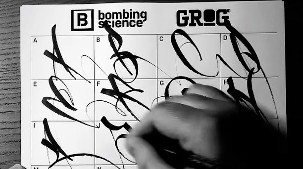 Ein-Strich-Alphabet – Das Kraftfuttermischwerk