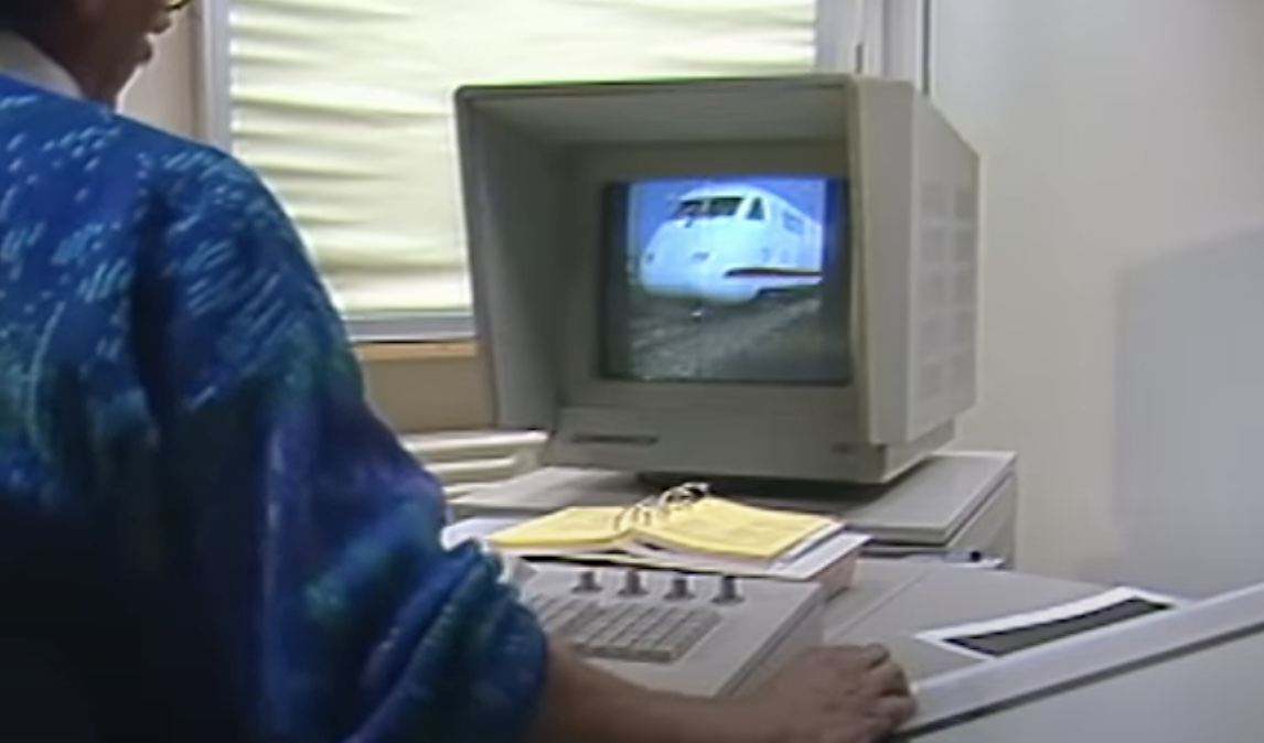 Foto-Bearbeitung am Computer (1987) | Elektronische Bildbearbeitung ...