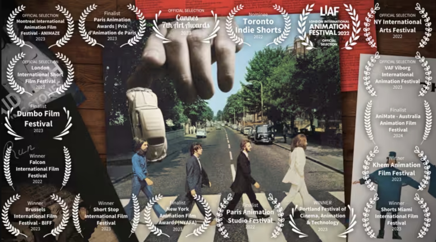 The Beatles vs The Stones, animated – Das Kraftfuttermischwerk