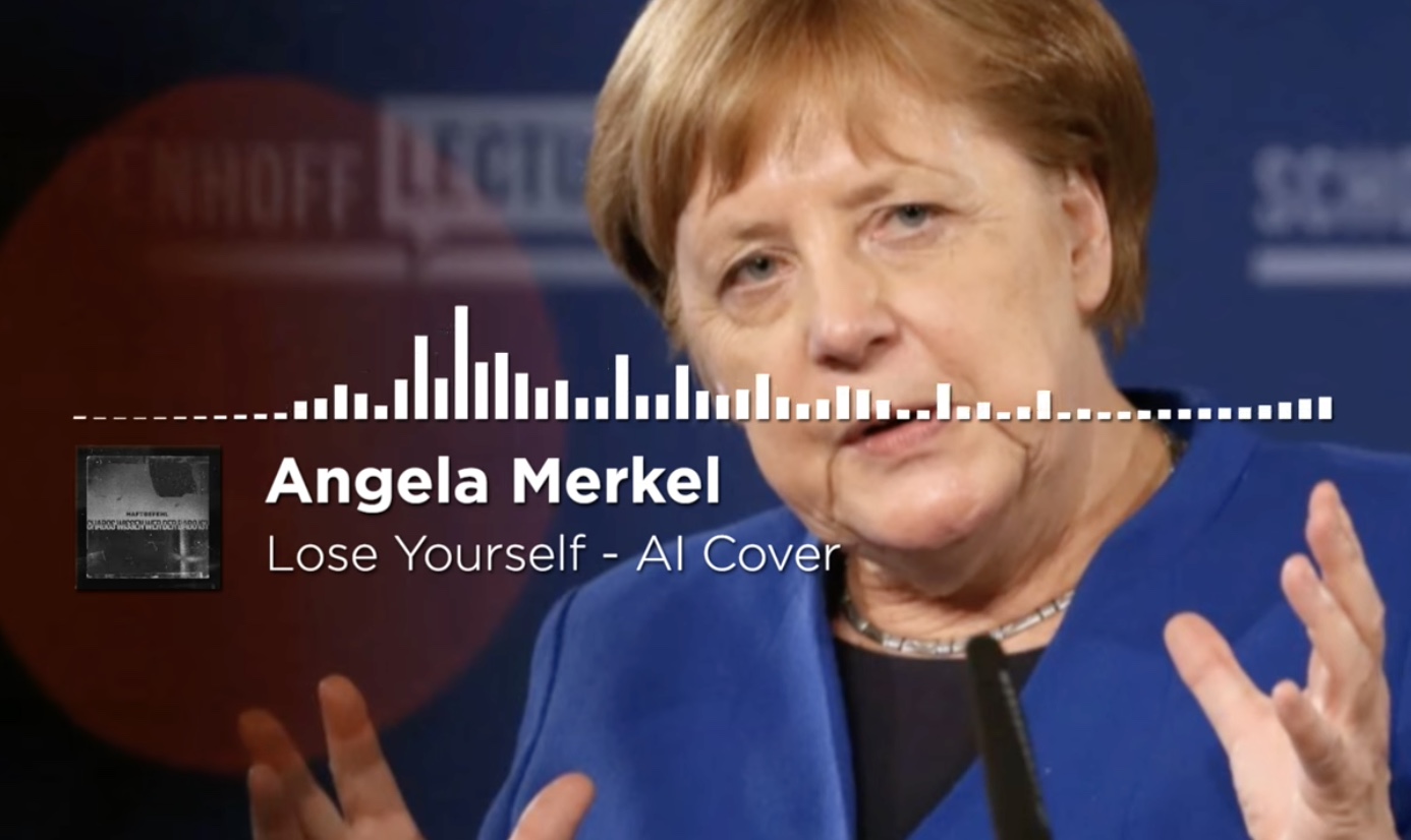 Angela Merkel singt Eminems „Lose Yourself“ als KI Cover – Das ...