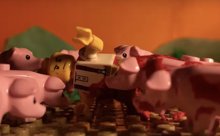 Lego Killer Pigs – Das Kraftfuttermischwerk