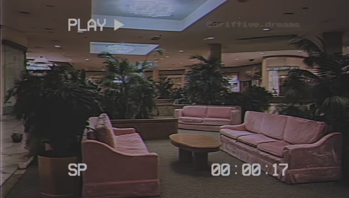 Mall aesthetic from the 1980s, featured through vaporwave, synthwave ...