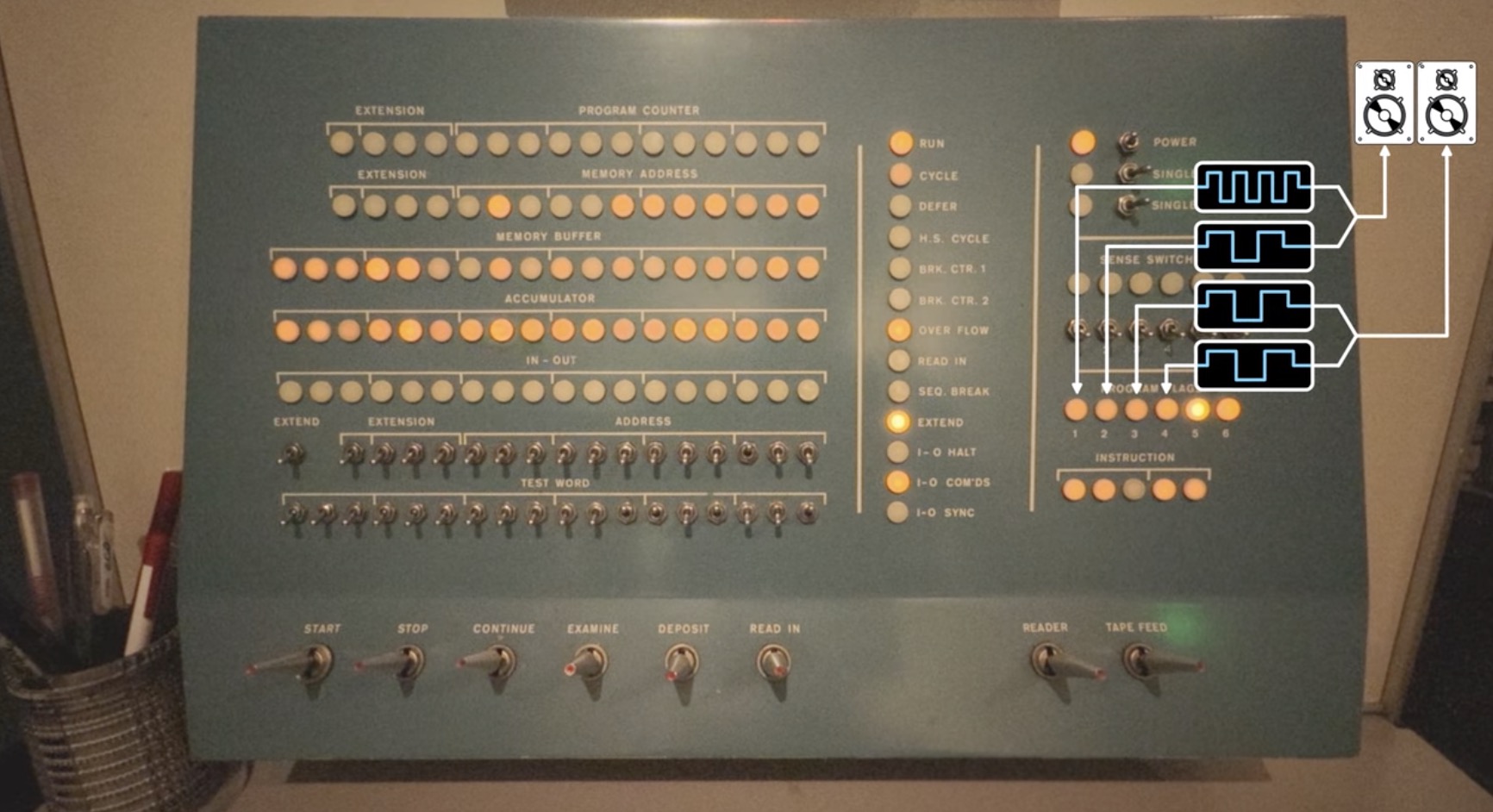 Computer von 1959 spielt Boards of Canadas „Olson“ per Lochkarten – Das ...